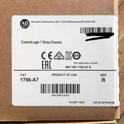 Allen Bradley 1756-A7 SER B ControlLogix 7 Slots Chassis New Factory ...