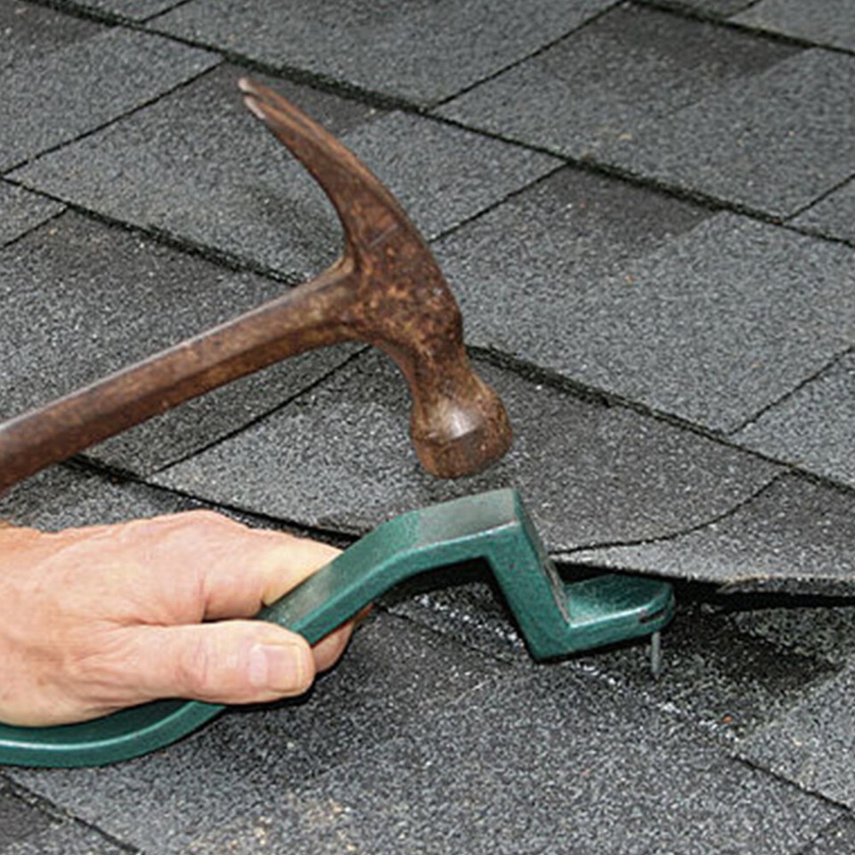 Roof Shingle Removal-Tool Roof Snake Remover Pry Bar Shingle Furnish ...