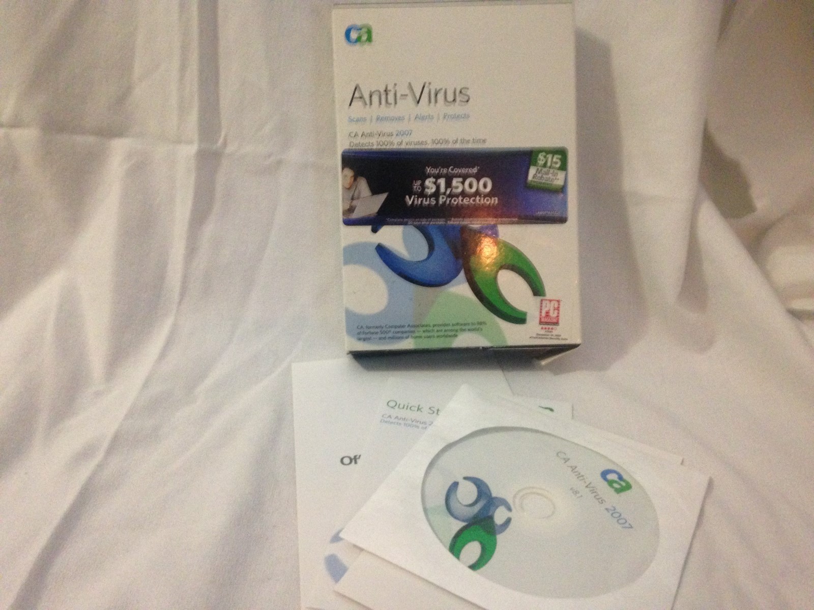 Genuine Computer Associates CA Anti-Virus Antivirus 2007 1 Yr 3 PCs | eBay
