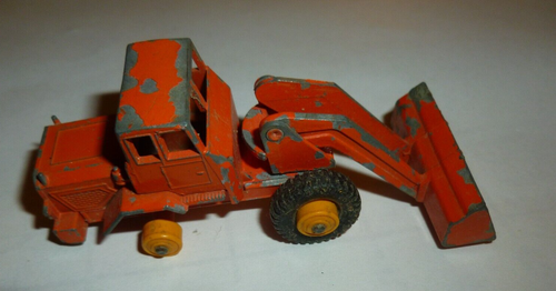 Vintage MATCHBOX LESNEY HATRA TRACTOR SHOVEL Red | eBay