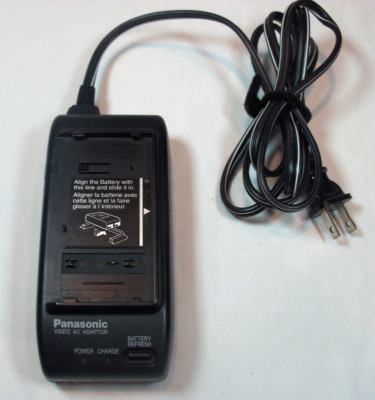 Panasonic PV-A17 Video AC Adapter VHS Camcorder Battery Charger | eBay
