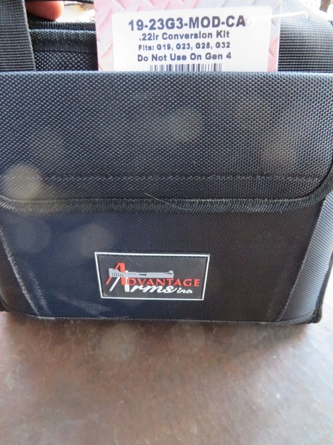 Advantage Arms MOD-CA 9mm/.40 to 22 lr Conversion Kit for GLOCK 19-23 ...