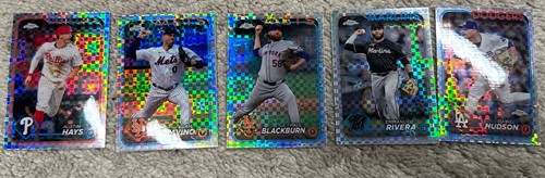 2024 Topps Chrome Update Refractor Lot 5 - Xfractor Refractor 3 Prism ...