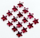 7 MM 16 Pcs Natural Red Ruby Star Cut Certified Loose Gemstone Lot | eBay