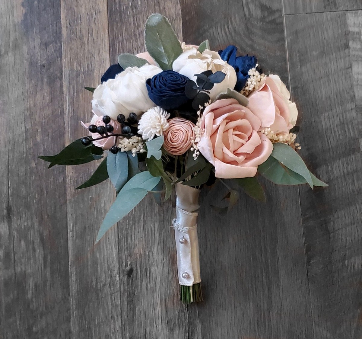 Navy blue and light pink wedding 60 photos - Astyledwedding.com