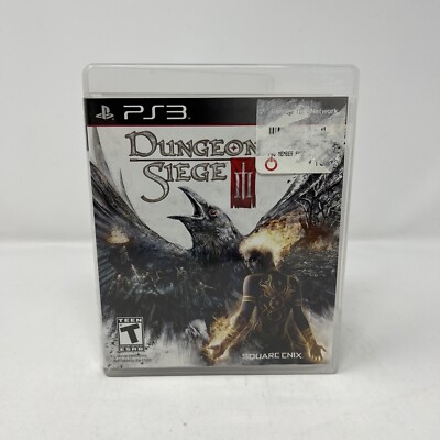 Dungeon Siege III Sony PlayStation 3 PS3 Game Complete With Manual ...