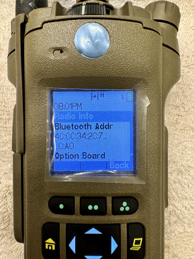 Motorola APX8000-SRX2200 4 BAND UHF1 UHF2 VHF 7/800 OEM ARMY COMBAT ...