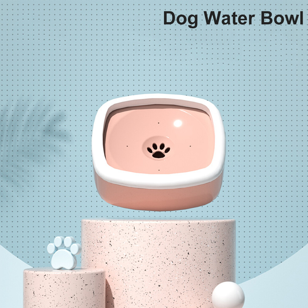 1L Cat No Spill Large Capacity PP Pets Anti Overflow Non Slip Dog Water ...