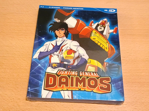 Fighting General Daimos (Blu-ray) Discotek Anime w/slipcover OOP Brand ...