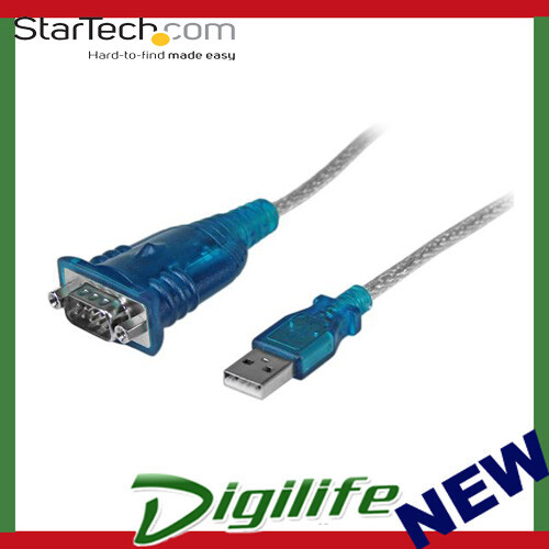 STARTECH 1 Port USB to RS232 DB9 Serial Adapter Cable - M/M ICUSB232V2 ...