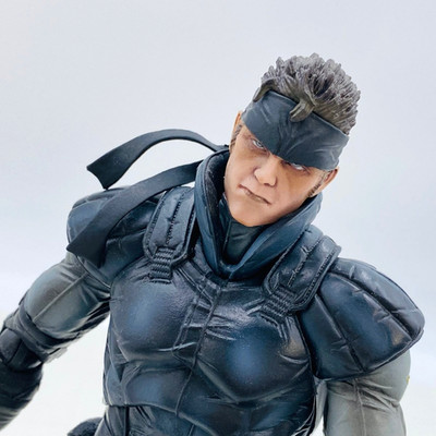 Square Enix Play Arts Kai Metal Gear Solid SOLID SNAKE Figure 25th NO ...