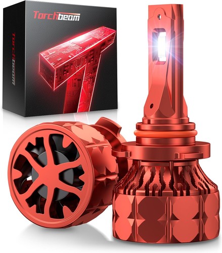 Torchbeam H4/9003 LED Bulbs T7, 68,000LM Super Bright Light Bulbs for ...