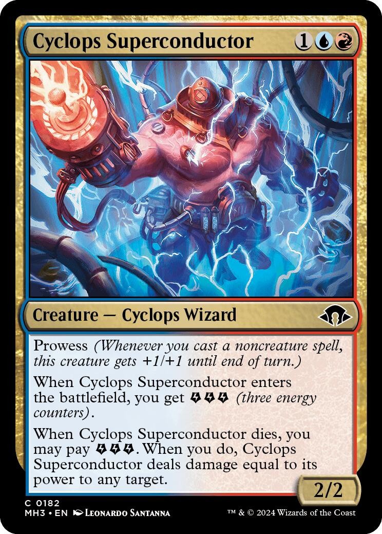[MTG]Cyclops Superconductor - 182 - Modern Horizons 3 - Normal - NM ...