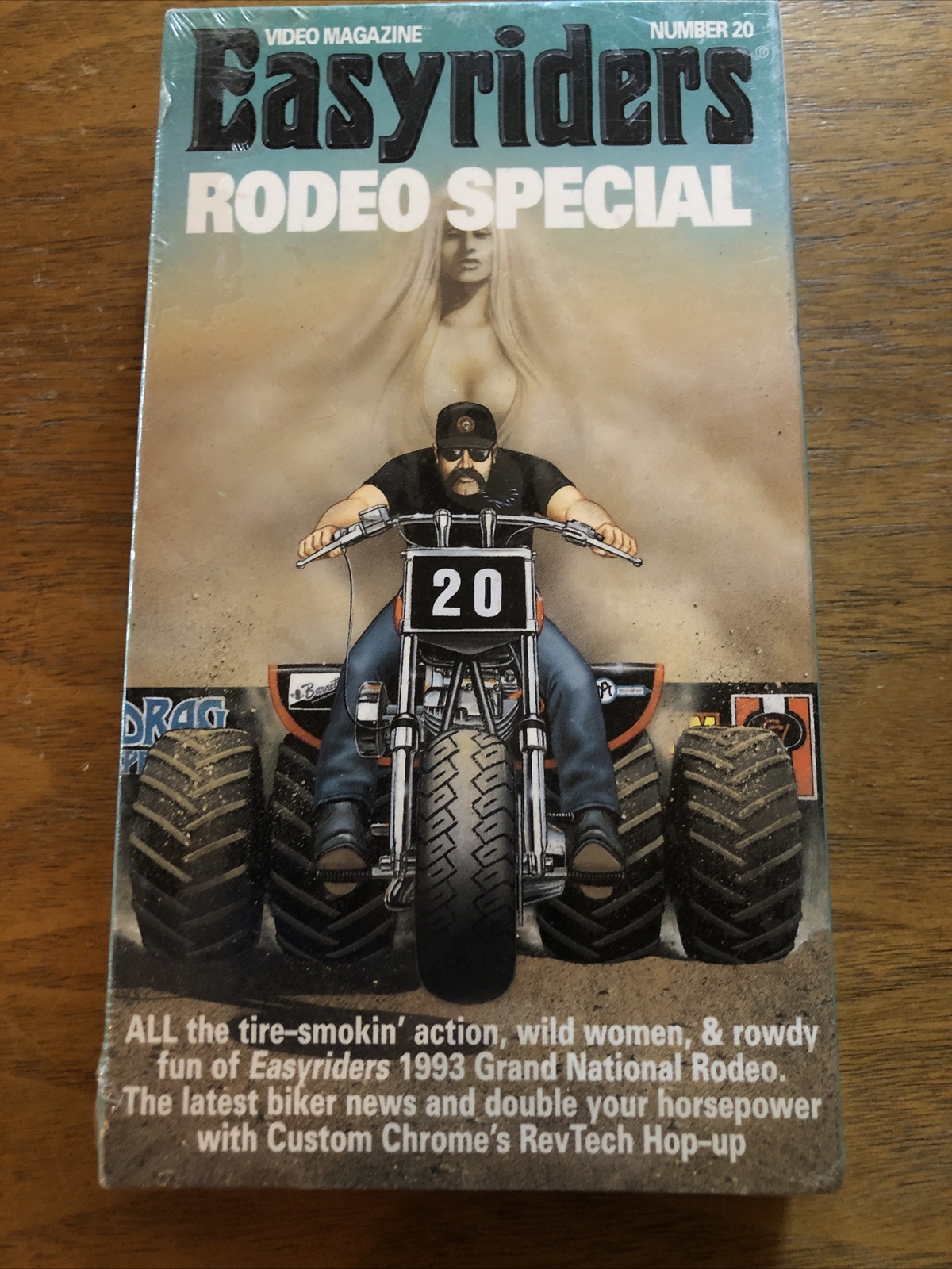 Easyriders Video Magazine - V. 20 VHS TAPE TATTOOS MOTORCYCLES New ...