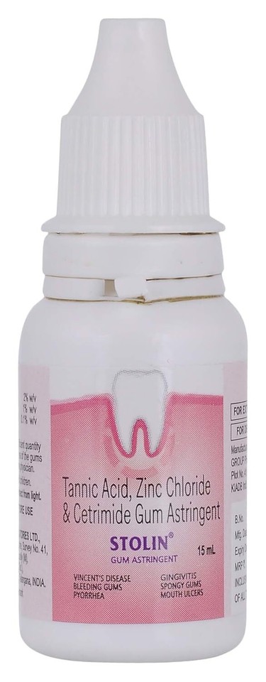 2X Dr Reddy's Stolin Gum Astringent 15 ml | eBay UK