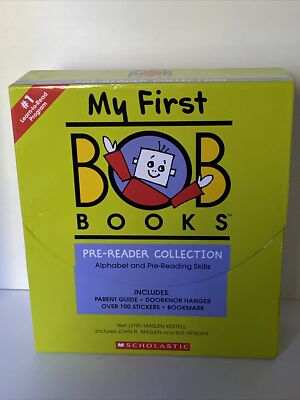 My First Bob Books Pre-Reader Collection: Alphabet & Pre-Reader Skills ...
