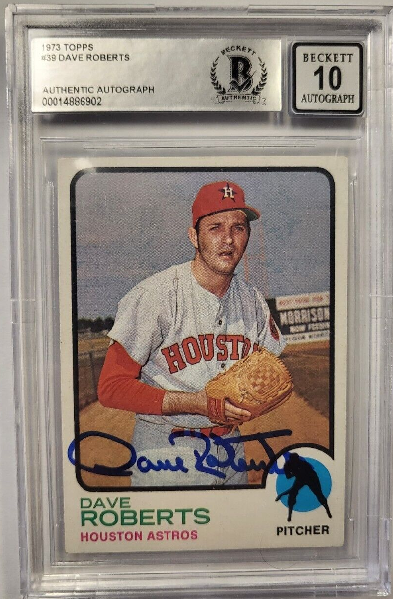 Dave Roberts Autographed Memorabilia | Signed Photo, Jersey ...