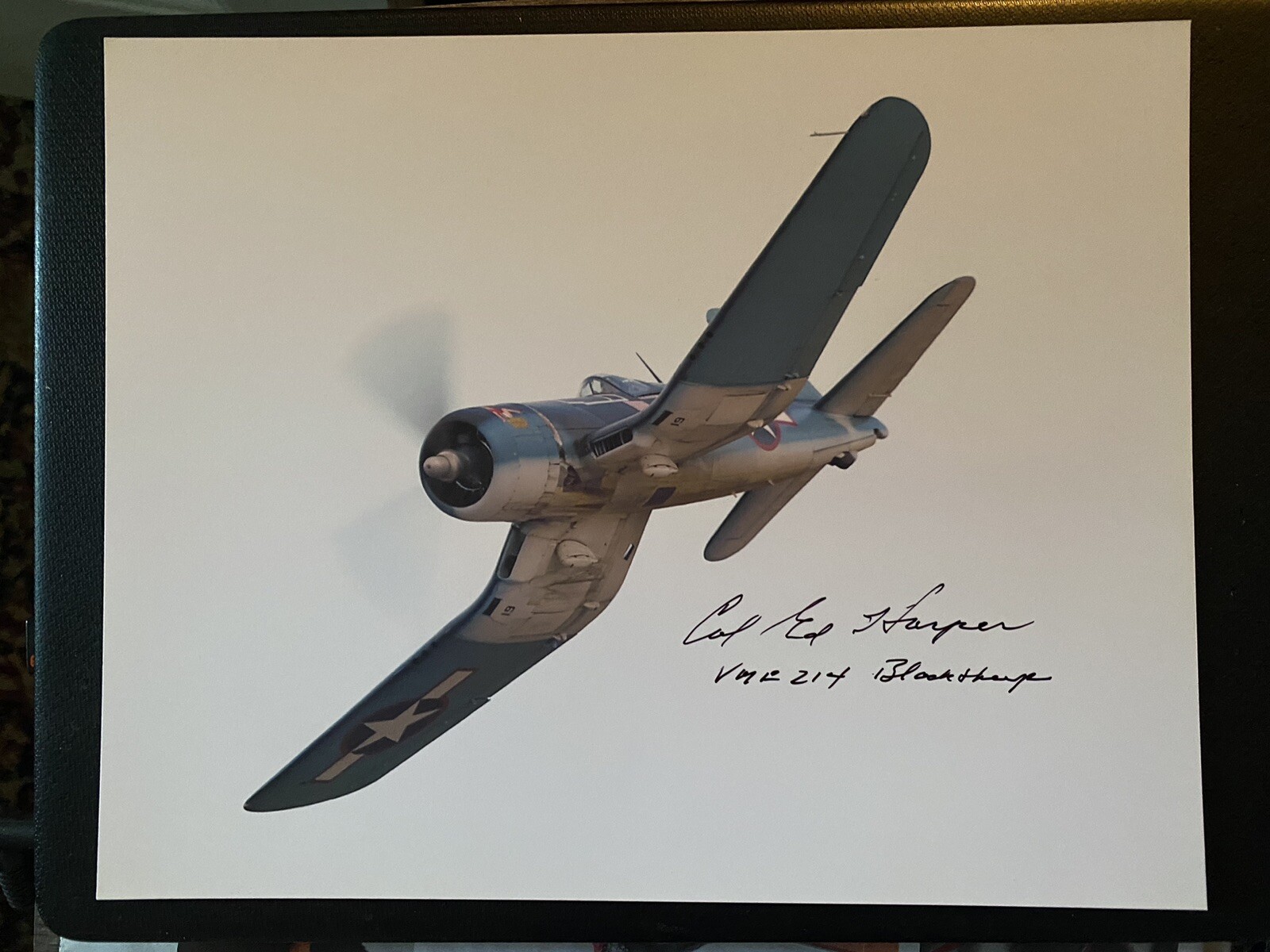 Ed Harper Boyington's Blacksheep Autographed 8x10 Picture Autograph | eBay