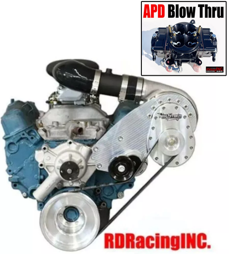 TORQSTORM SUPERCHARGER SYSTEM FOR SMALL BLOCK MOPAR ARP-K-DG-LA-MOPAR ...