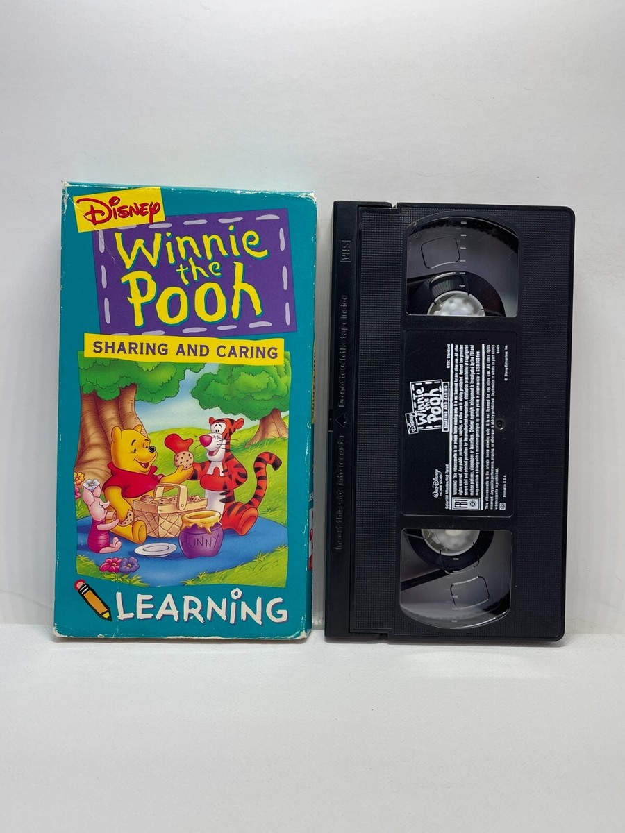 Winnie The Pooh Sharing And Caring Vhs Ebay