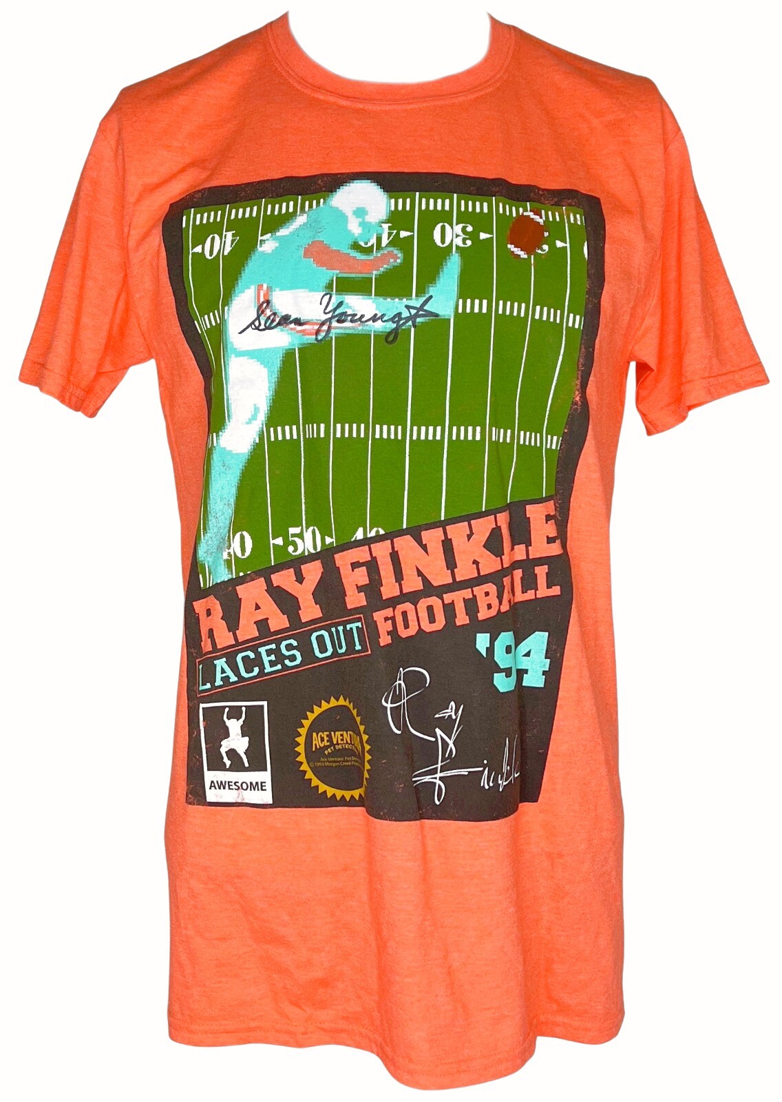 Sean Young autograph signed T-Shirt Ace Ventura JSA Witness Ray Finkle ...