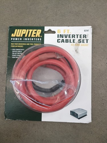Jupiter 6ft Inverter Cable Set. New Open Box | eBay