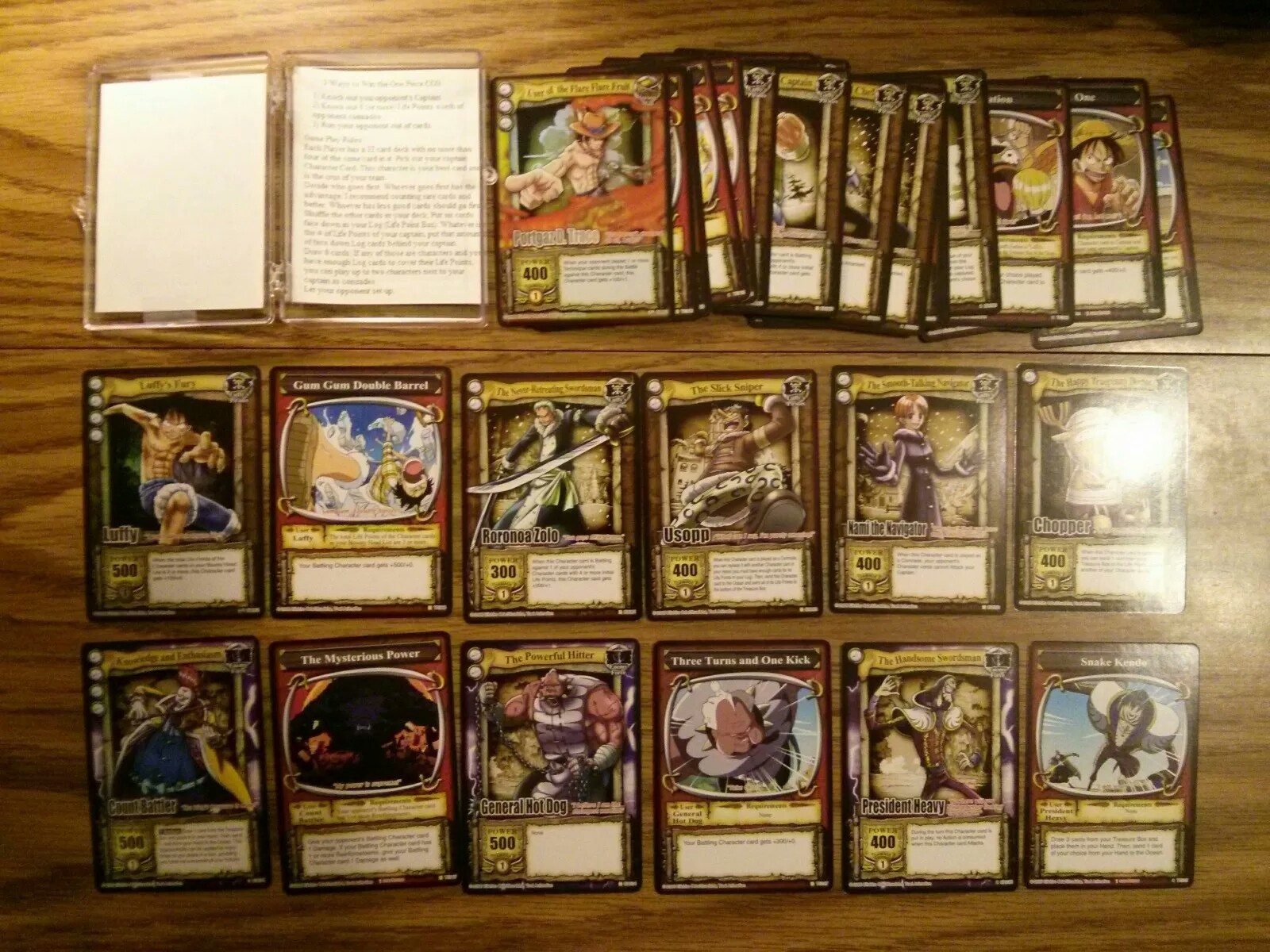 Bandai One Piece CCG TCG Passage to the Grand Line Card Game Theme Deck ...