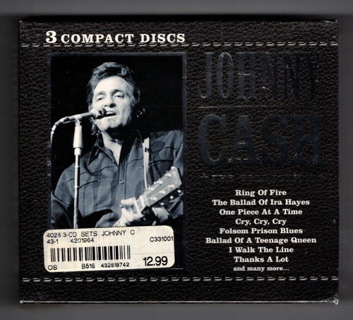 Johnny Cash The Collection (CD, 2001, 3 Discs, Madacy) NEW SEALED SET ...