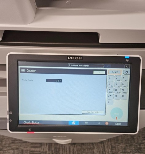 Ricoh MP4055 MP 4055 Copier Printer Scanner 40PPM Only 287 Copies ...