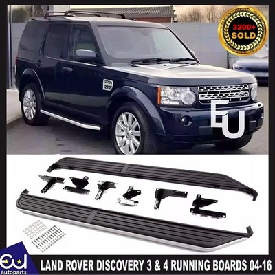 FOR LAND ROVER DISCOVERY 3 & 4 NEW RUNNING BOARDS SIDE STEPS ...