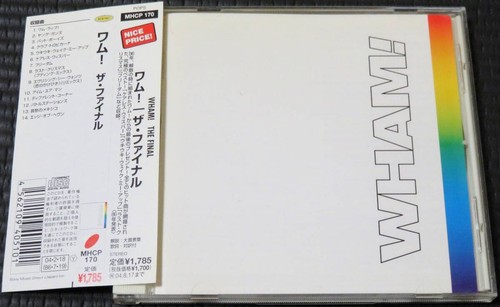 Japan Edit. Wham The Final Best CD with Obi - Buy 2 or More, Free ...