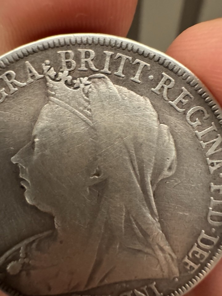 1900 Crown Queen Victoria Silver Coin Crown | eBay