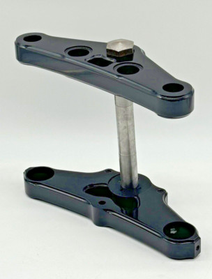 USA-MADE 41MM BLACK BILLET WIDE GLIDE TRIPLE TREE SET 3 DEGREE RAKE ...