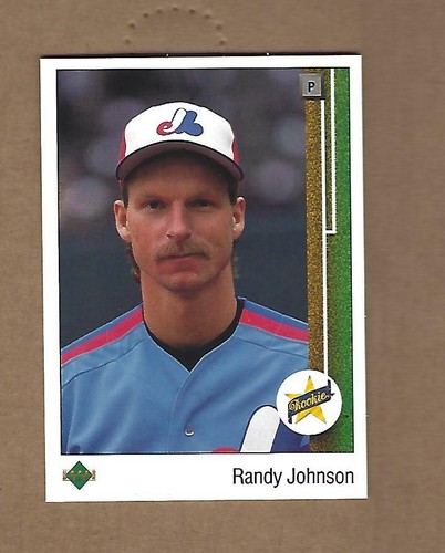 1989 UPPER DECK RANDY JOHNSON ROOKIE # 25 MINT | eBay