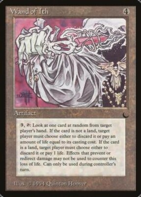 MRM ENGLISH Wand of Ith The Dark GD MTG Magic DRK | eBay