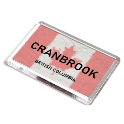 FRIDGE MAGNET - Cranbrook - British Columbia - Canada Flag | eBay UK