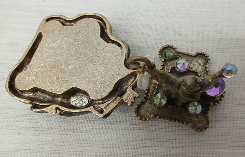 Remember the Magic Kirk's Folly Trinket Box Wizard Dragon Hourglass ...