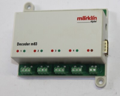 Märklin 60831 Decoder m 83 Empf. z. Schalten v.Weichen, Signale u ...