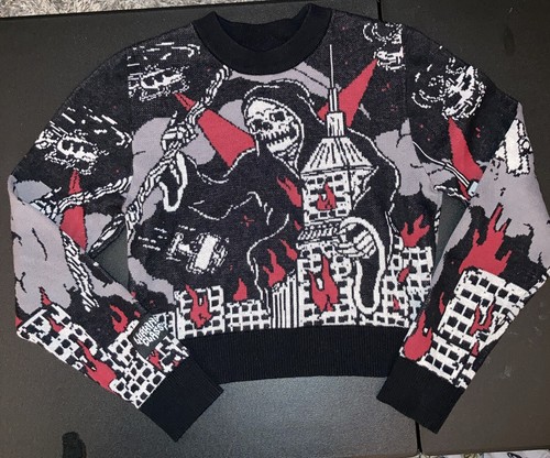 Lurking Class by Sketchy Tank Class Destroy Crewneck Sweater Womens ...