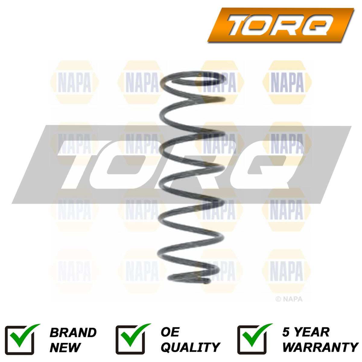 Suspension Coil Spring Rear Torq Fits C8 2002- 807 2002- 2.0 HDi 2.1 2. ...