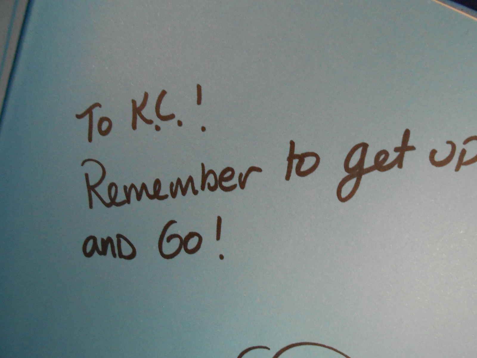 GET UP and GO! Nancy Carlson AUTOGRAPHED hardcover book RARE ...