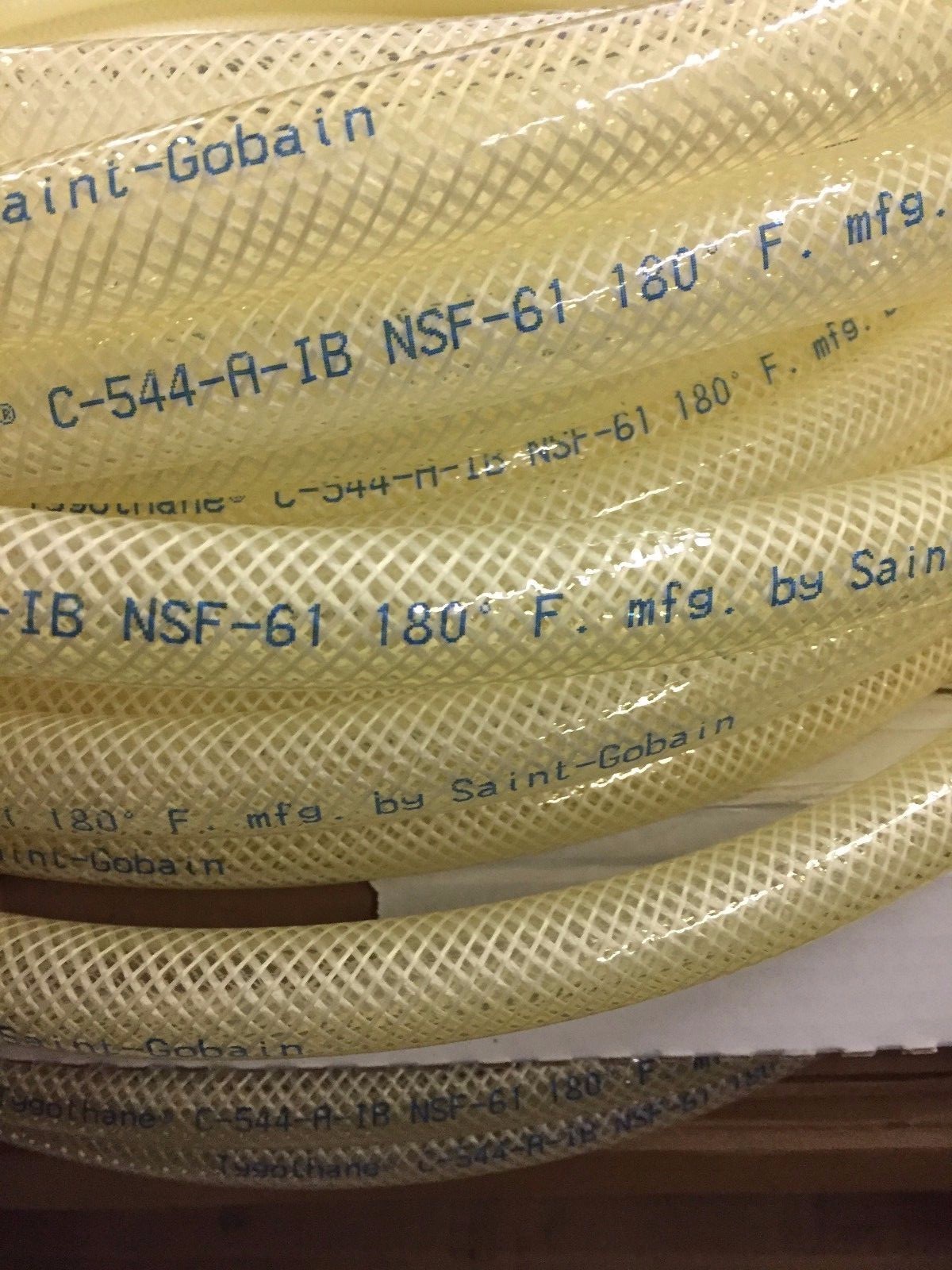 NEW TYGOTHANE C544A I.B. Precision Polyurethane Pressure Tubing 100 ...