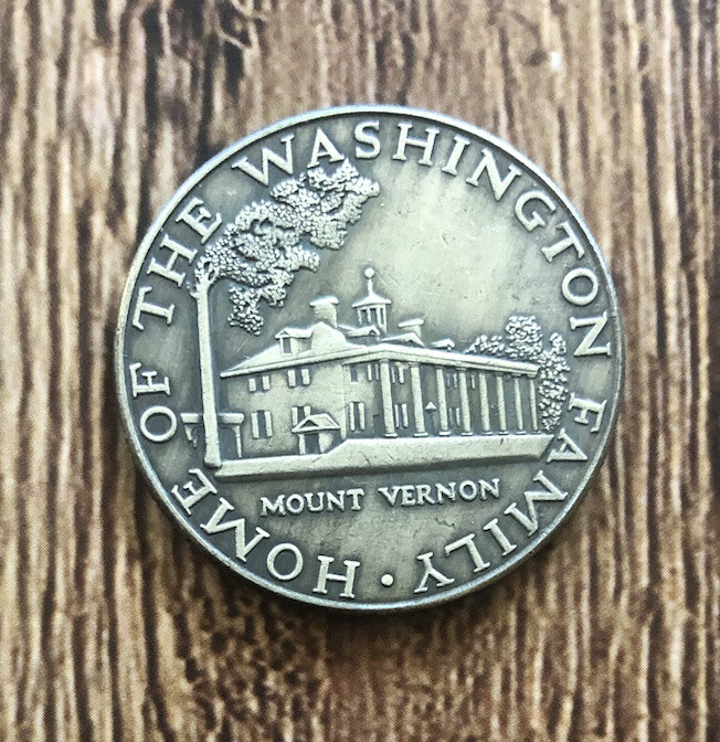 1759 Martha Washington. Mount Vernon Virginia. Hobby Coin. Modern ...