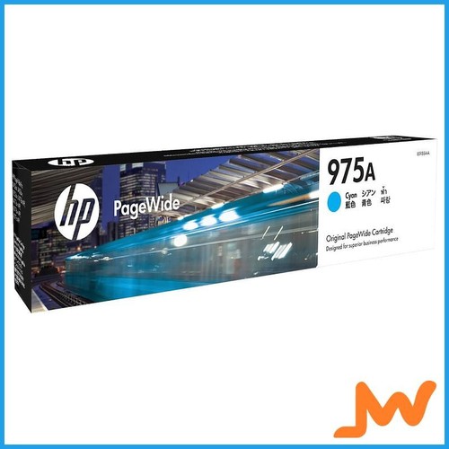 HP 975A Cyan Original PageWide Cartridge | eBay