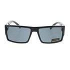 Locs OG Sunglasses Mens Square Rectangular Black Frame UV 400 | eBay