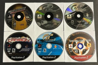 PS1 & PS2 Game Lot - Need For Speed , Gran Turismo , Smugglers Run | eBay