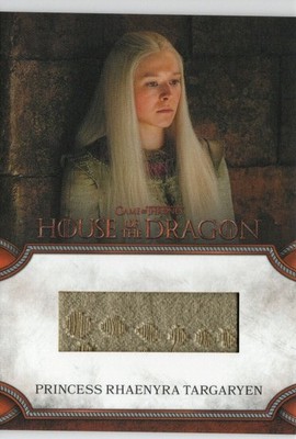 Game of Thrones House of the Dragon Season One Relic Card RC25 Princess ...