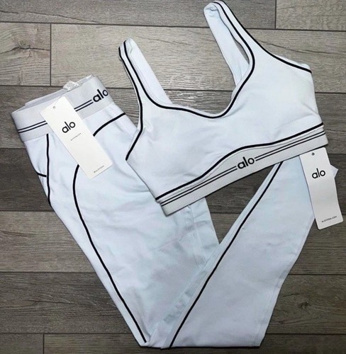 Women’s White Alo Yoga Set Size M | eBay