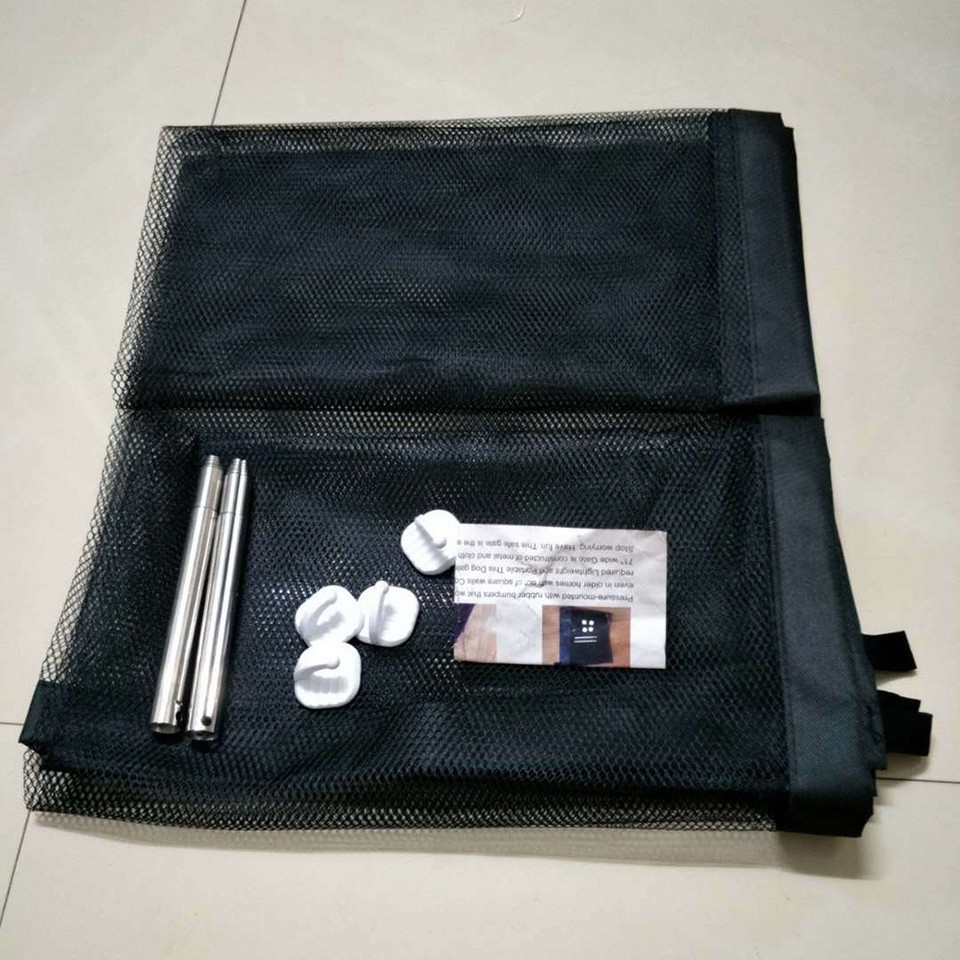 Pet Gate for Dogs The Ingenious Mesh Safe Guard and Install Anywhere ...