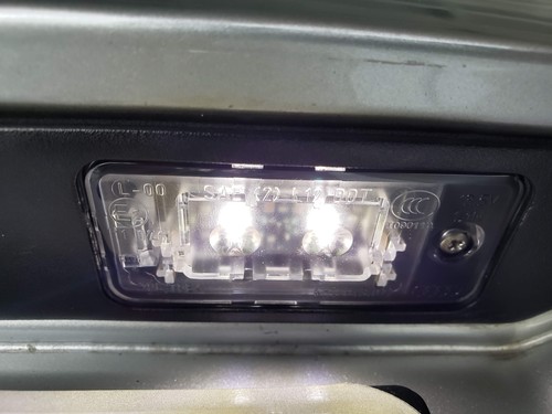 Audi Original LED Number Plate Lights Set of 2 4h0943021 4h0943022 for ...